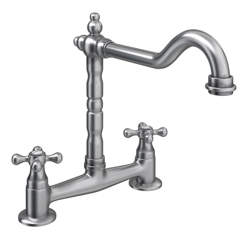 Britannia Classic Bridge Sink Mixer | Online Now At Victorian Plumbing
