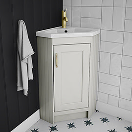 Corner Vanity Units | Corner Basin Units | Victorian Plumbing