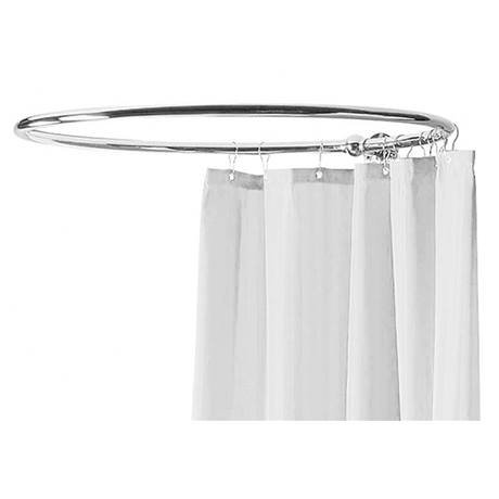 Chatsworth Luxury Chrome Plated Circular Shower Curtain Rail at ...