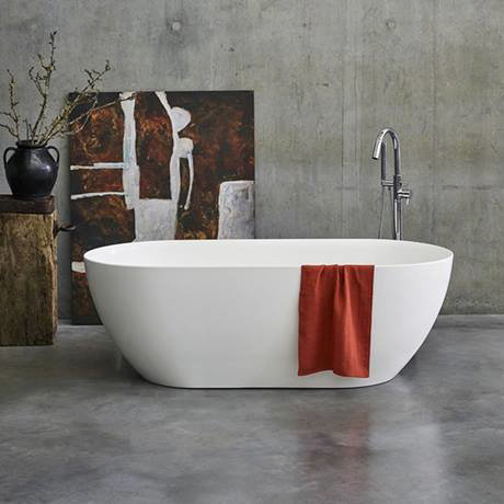 Clearwater Formoso ClearStone Bath at Victorian Plumbing UK