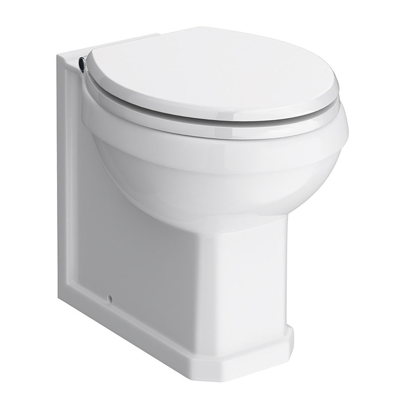 Carlton Traditional Back To Wall Pan | Now At Victorian Plumbing.co.uk