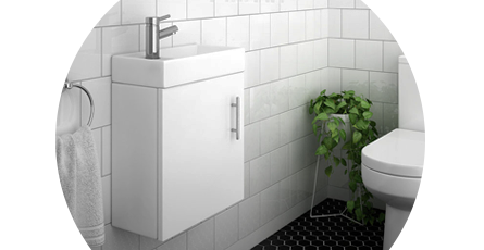 Cloakroom Vanity Units | Small Vanity Units | Victorian Plumbing