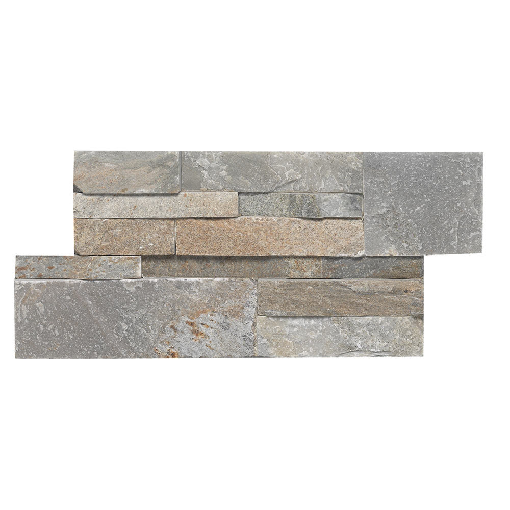 Juno Quartz Stone Split Face Tiles 180 x 350mm