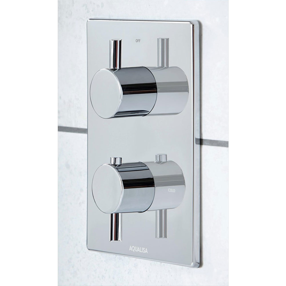 Aqualisa Dream DCV Concealed Shower Valve With Wall Mounted Fixed Head