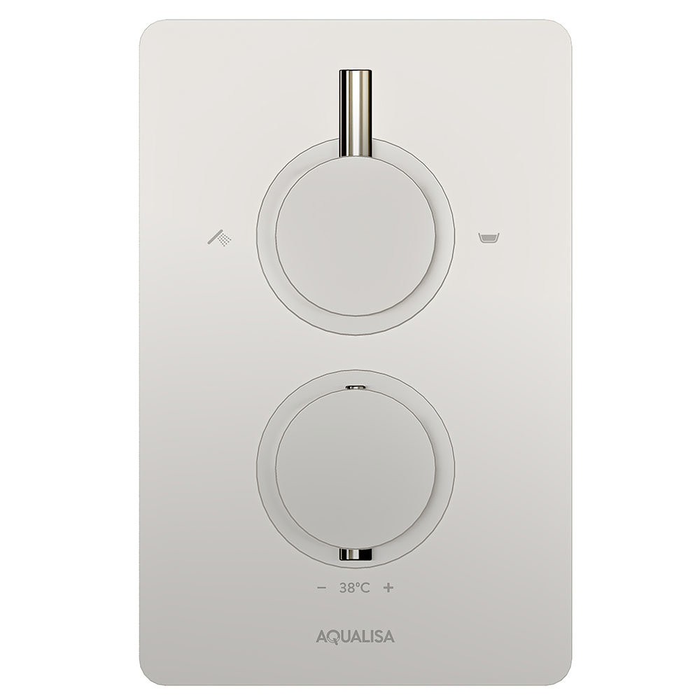 Aqualisa Dream Round Thermostatic Mixer Shower with Hand Shower and ...