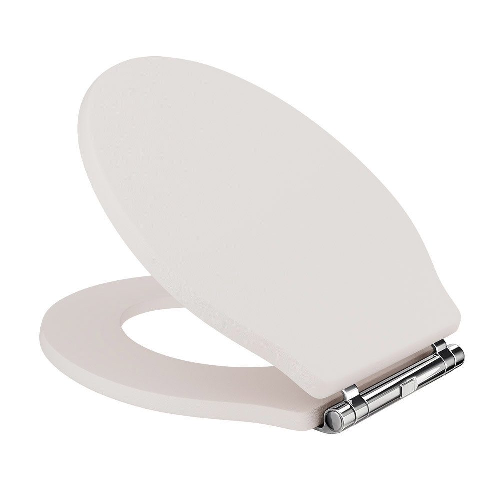 Devon Ryther Close Coupled Toilet With Ivory Soft Close Seat | Online