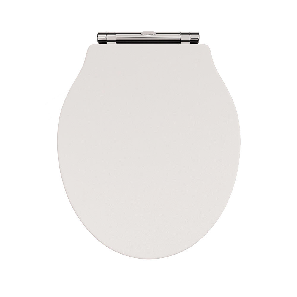 Devon Ryther Close Coupled Toilet With Ivory Soft Close Seat | Online