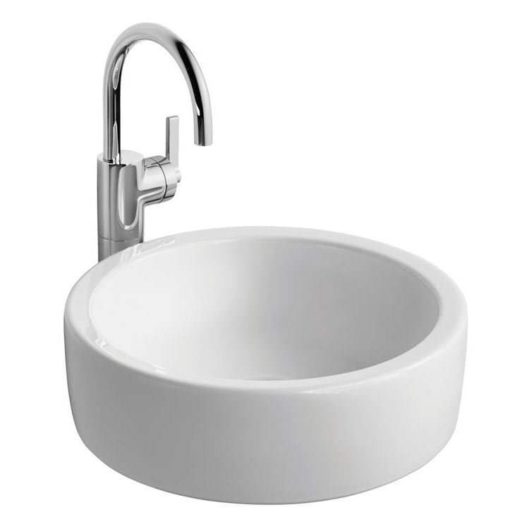 Ideal Standard White Round 40cm 0TH Vessel Basin