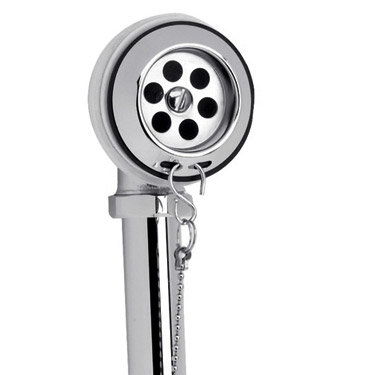 Ultra Luxury Exposed Chrome Bath Retainer Waste - EA381 at Victorian ...