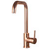 Neptune Black Single Lever Kitchen Sink Mixer Tap | Victorian Plumbing