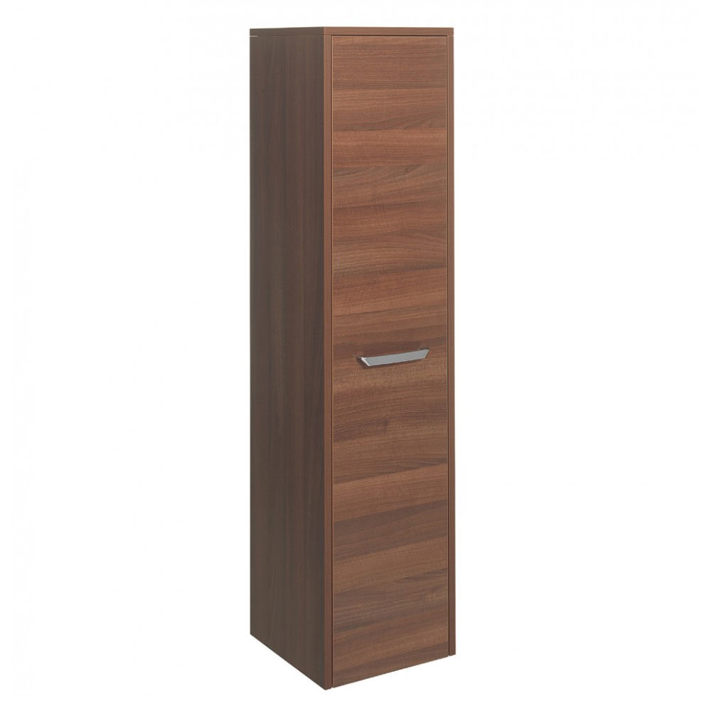 Bauhaus Essence Tower Storage Unit | Walnut | Victorian Plumbing.co.uk