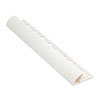 Genesis 10mm White PVC Round Edge Regular Tile Trim