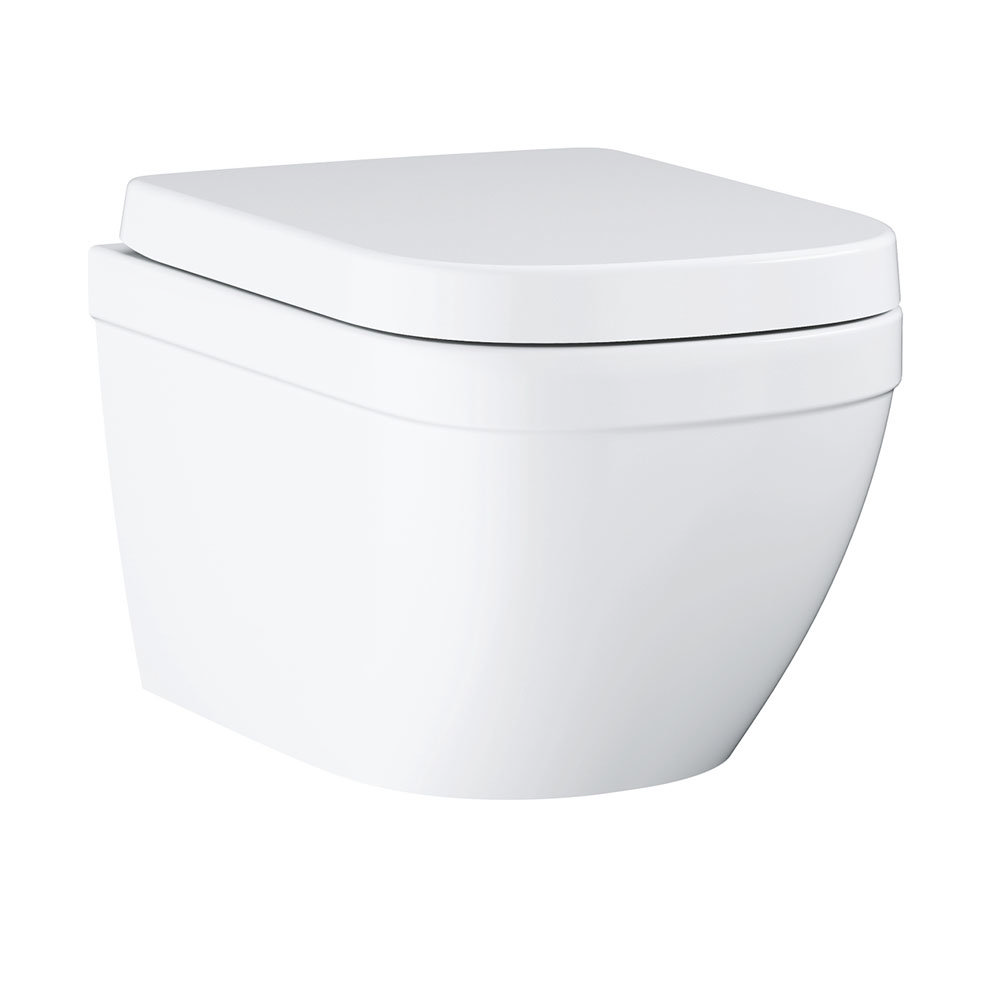 Grohe Euro Rimless Wall Hung Toilet with Soft Close Seat