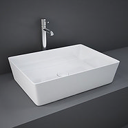 RAK Feeling 500 X 360mm 0TH Rectangular Counter Top Basin FEECT5000AWHA