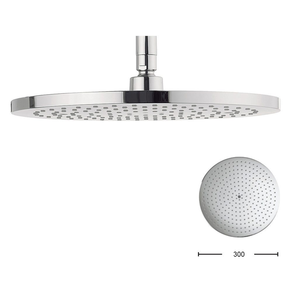 Crosswater - Central 300mm Round Fixed Showerhead - FH300C+ at ...