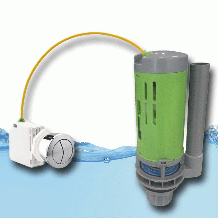 FlushKING Flexi Mount Dual Flush Valve | At Victorian Plumbing.co.uk