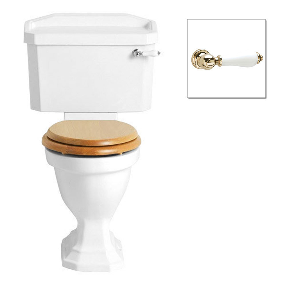 Heritage Granley Close Coupled Comfort Height WC & Cistern | Online