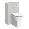 Chatsworth Traditional Grey Toilet Unit + Pan at Victorian Plumbing UK