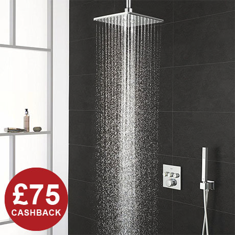 Grohe Grohtherm Smartcontrol Perfect Shower Set With Ceiling Mounted ...