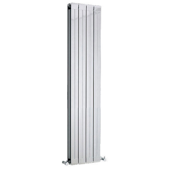 Lightweight Aluminium Radiator 1500 x 318mm - High Gloss Silver - Ex ...