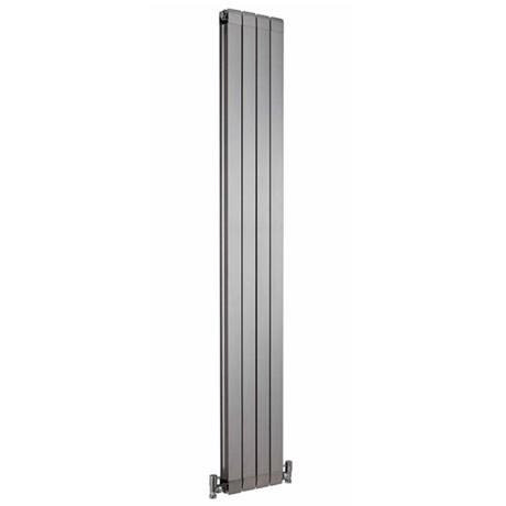 Nuie - Myrtle High Gloss Silver Designer Radiator - 1800 x 255mm ...