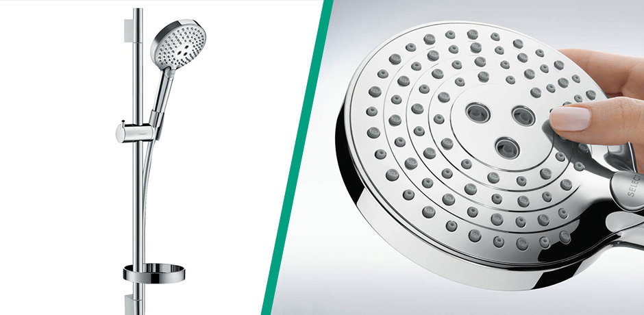 hansgrohe PowderRain Showers | Victorian Plumbing