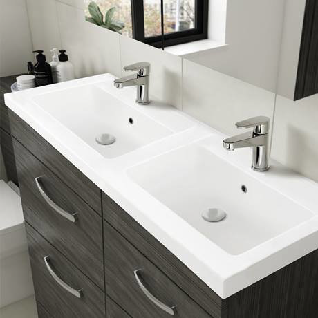 Double Basin with Overflow - Installation Pack