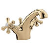 Bristan - Colonial Mono Basin Mixer w/ Pop Up Waste - Gold Plated - K ...