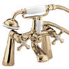 Bristan - Colonial Bath Shower Mixer - Gold Plated - K-BSM-G at ...