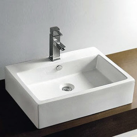 Kyoto Large Rectangular Wall Hung Basin | Online At Victorian Plumbing