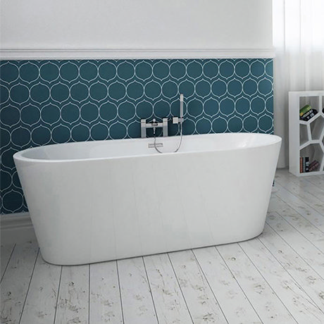 Brooklyn 1500 x 750mm Double Ended Freestanding Bath | Victorian ...