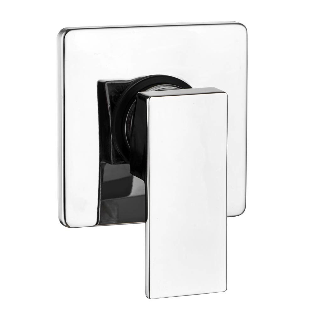 Lago Modern Concealed Manual Shower Valve - Chrome | Victorian Plumbing UK