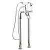 Lancaster Traditional Chrome Tall Mono Basin Mixer at Victorian Plumbing UK