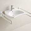 Milton Wheelchair Accessible Wall Hung Basin (605 x 530mm) | Victorian ...