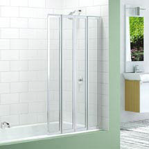 Folding Bath Screen | Bath Shower Screens | Victorian Plumbing