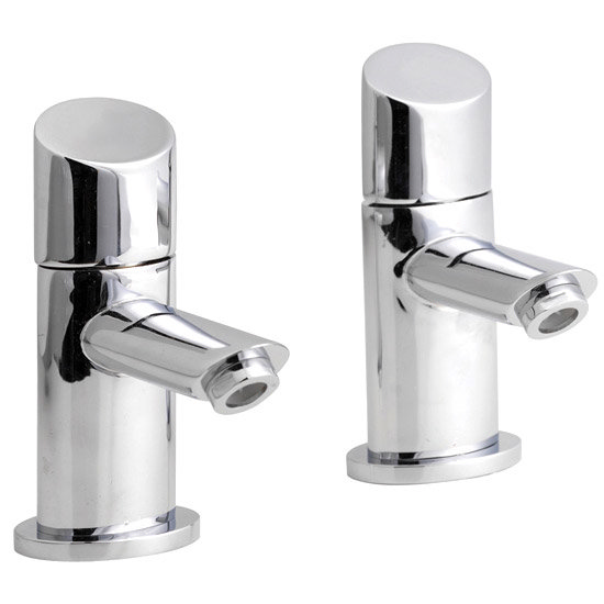 Minimalist Cera Basin Taps - MH311 at Victorian Plumbing UK