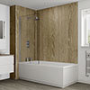 Multipanel Heritage Rural Oak Bathroom Wall Panel