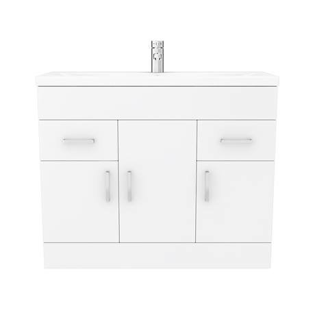 1000mm Vanity Unit With Basin - Freestanding | Victorian Plumbing