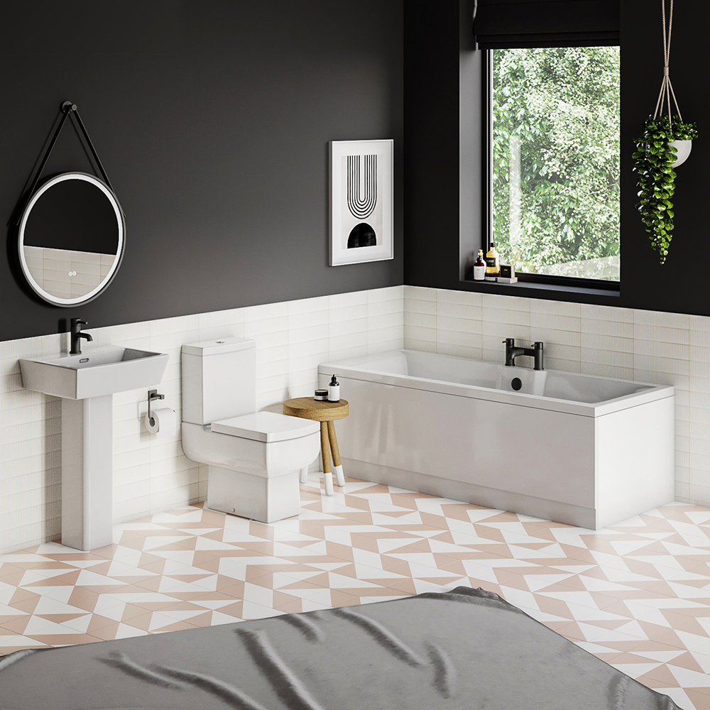 Single Ended Bath With Centre Waste | Victorian Plumbing