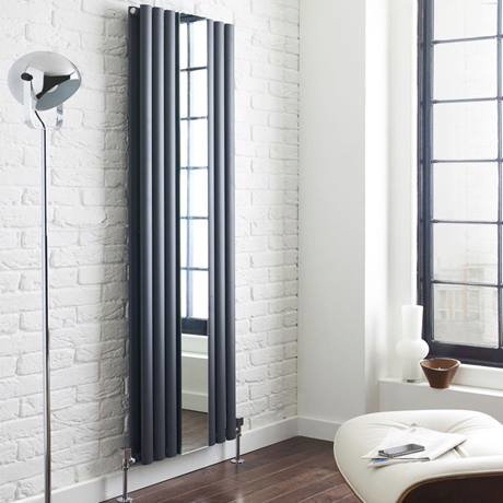 Mirror Radiator - Anthracite | Victorian Plumbing