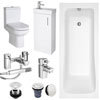 Minimalist Compact Complete Bathroom Package | Victorian Plumbing