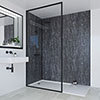 Multipanel Linda Barker Graphite Elements Bathroom Wall Panel