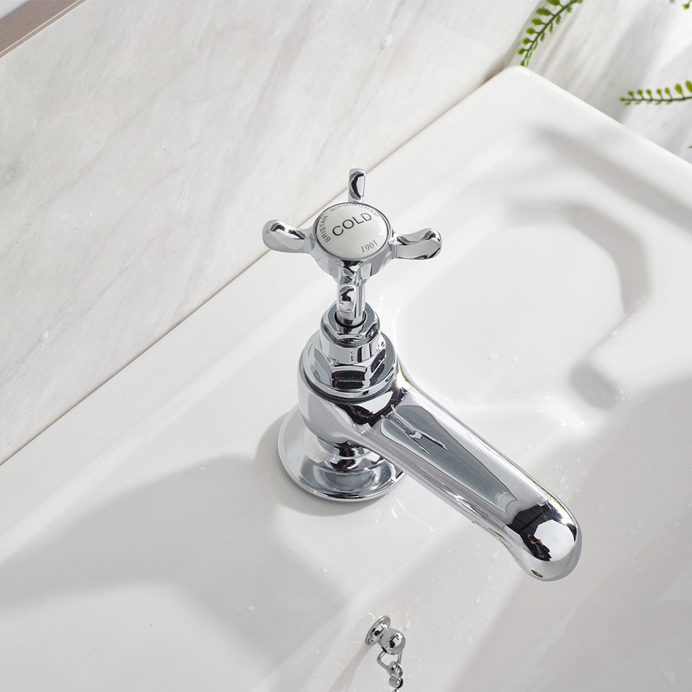 Bristan 1901 Traditional Vanity Basin Taps - Chrome Plated - N-VAN-C-CD ...