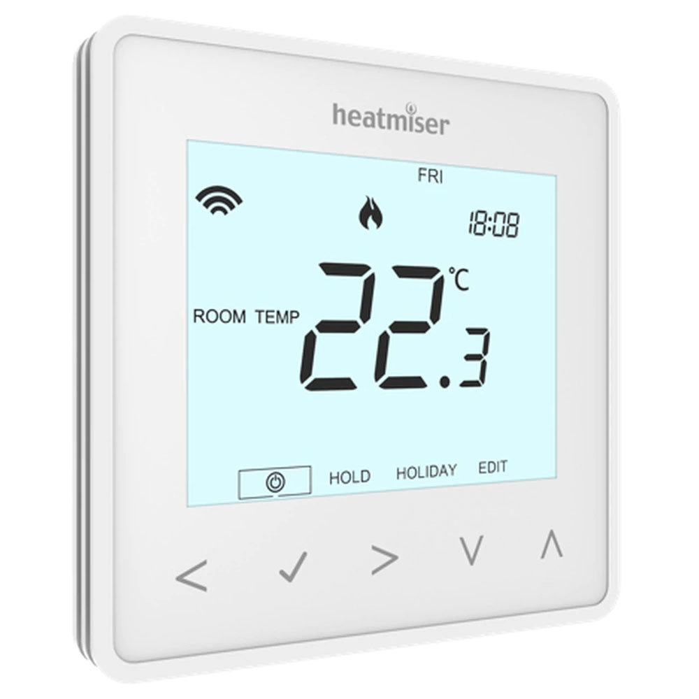 Heatmiser neoAir v2 Wireless Smart Thermostat - Glacier White