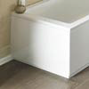 White Gloss MDF Bath Panel | Victorian Plumbing