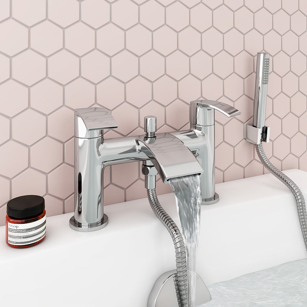 Nexus Bath Shower Mixer Tap & Shower Kit | Victorian Plumbing