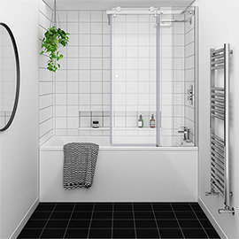 Standard Shower Baths | Straight Shower Baths | Victorian Plumbing