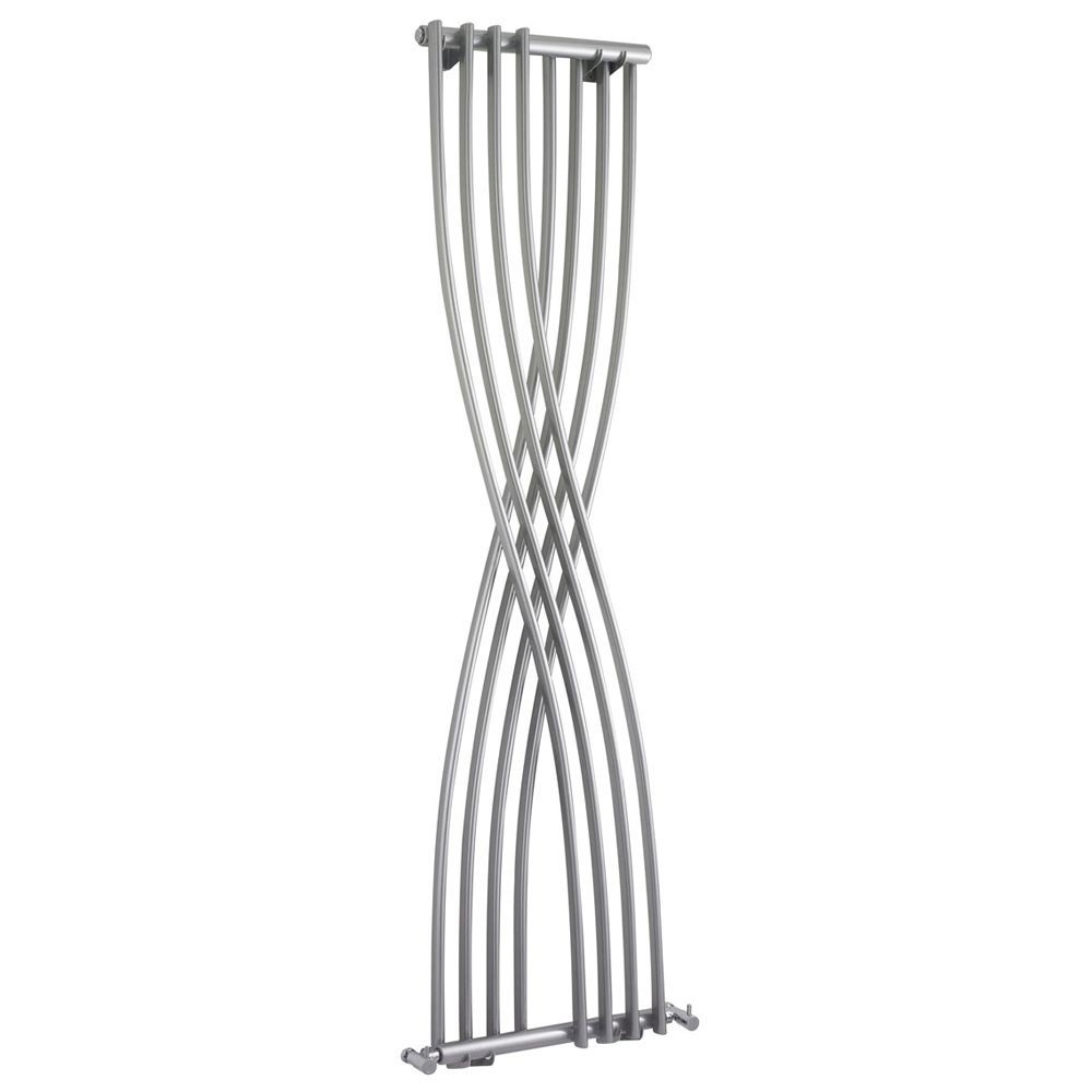 Nexus Silver Vertical Designer Radiator (H1775 x W448mm)