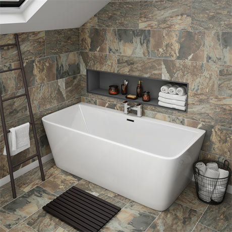 Orion BTW Modern Square Bath | Victorian Plumbing