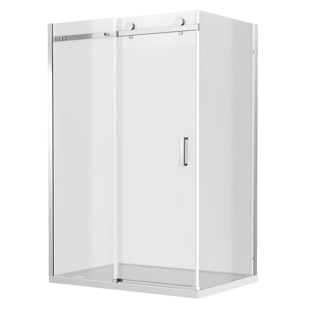 Orion Frameless Sliding Shower Enclosure 1600x800mm At Victorian